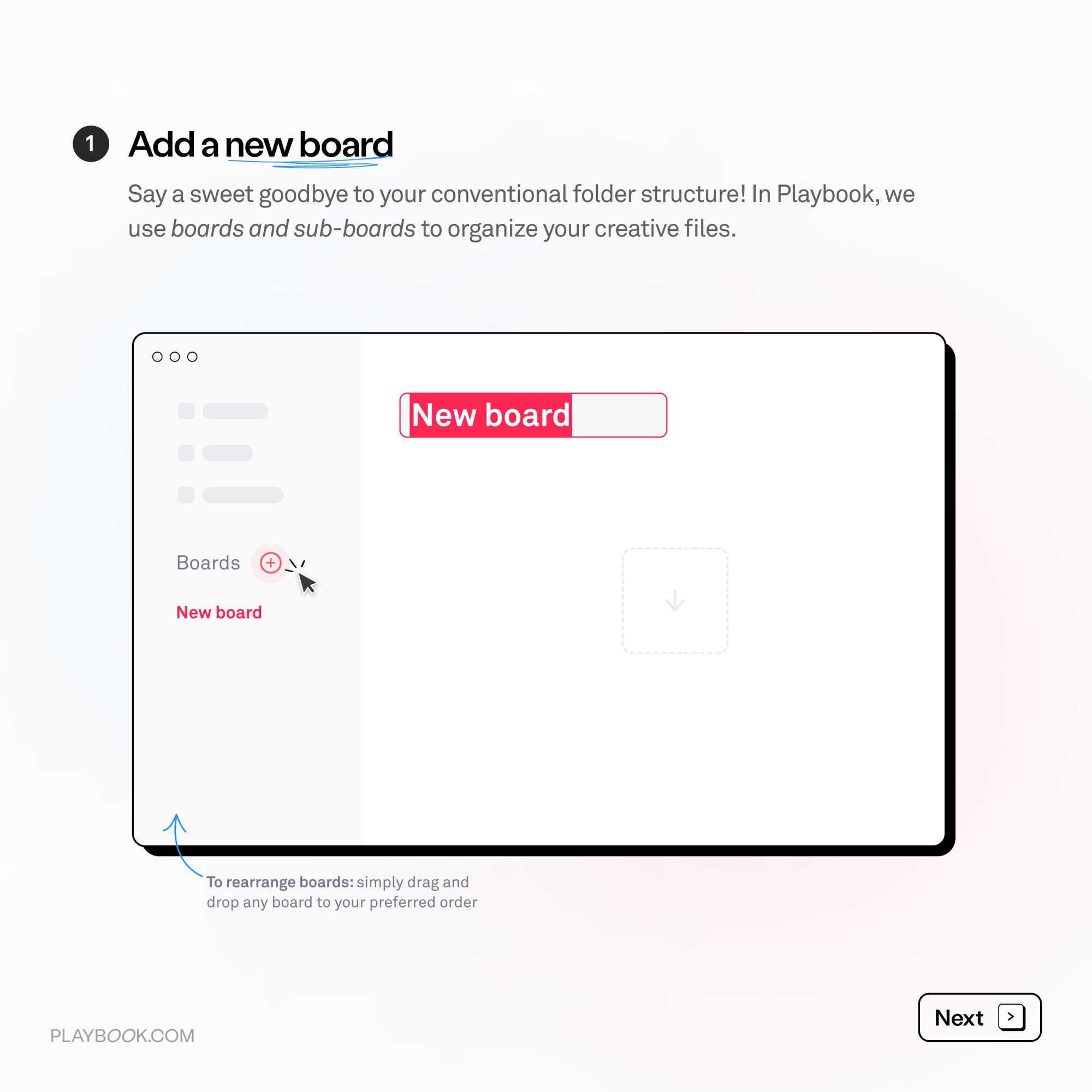 Creating a new board